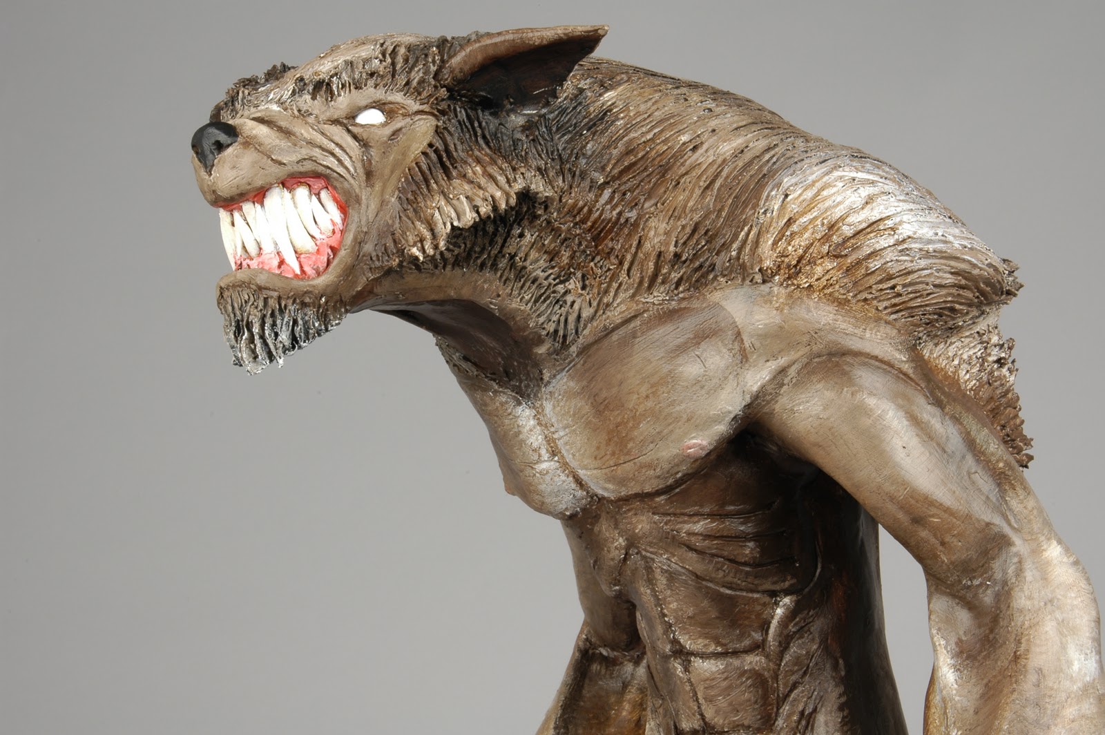 Ed's Sculptures and Stuff: Werewolf Sculpture