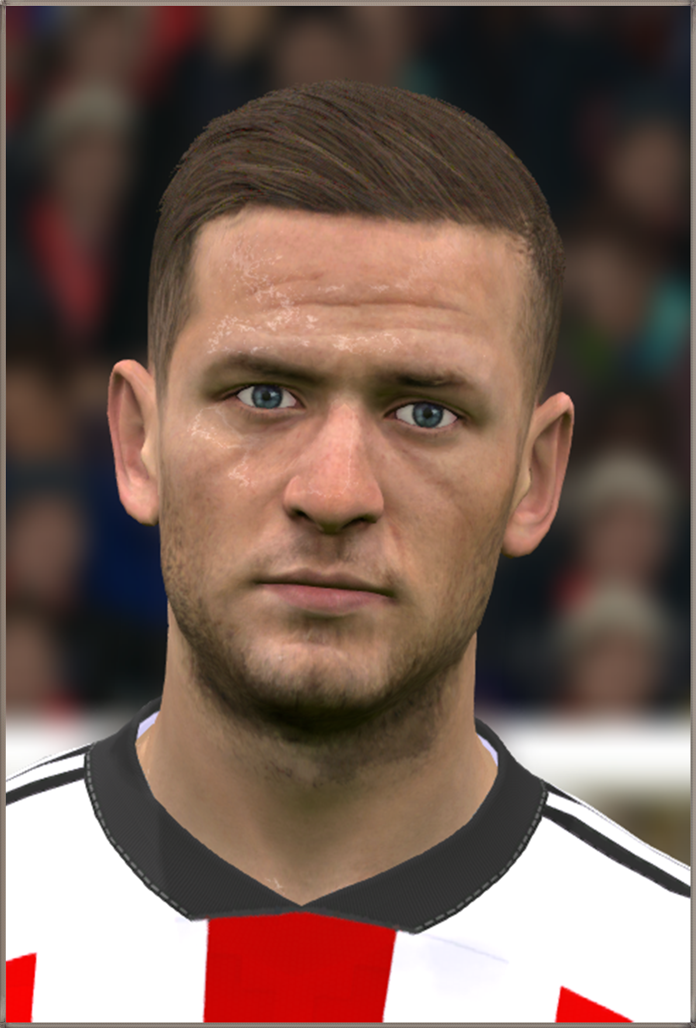 Faces by Mo Ha: Pes 2017 Billy Sharp v.2 (Sheffield United)