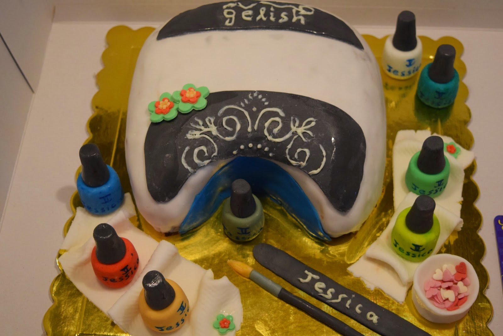 Manicure cake!!! - Evicita.gr