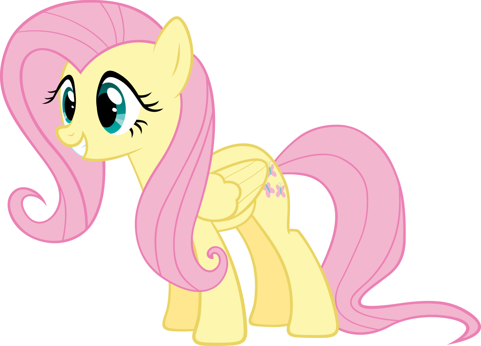 ♥ Schemi di Pensieri animali ♥: My Little Pony pins - Fluttershy