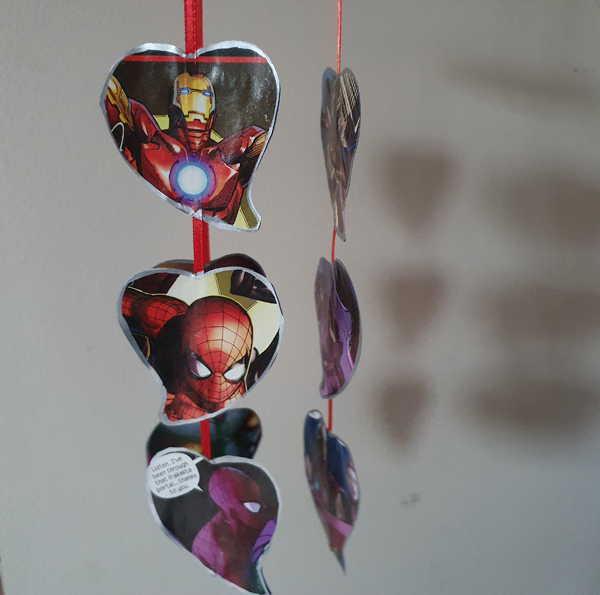 How to make Marvel Heart mobiles with children - Lifestyle & DIY ...