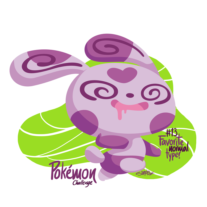 Samolo Inc.: Pokemon challenge: favorite ice, normal and poison type.