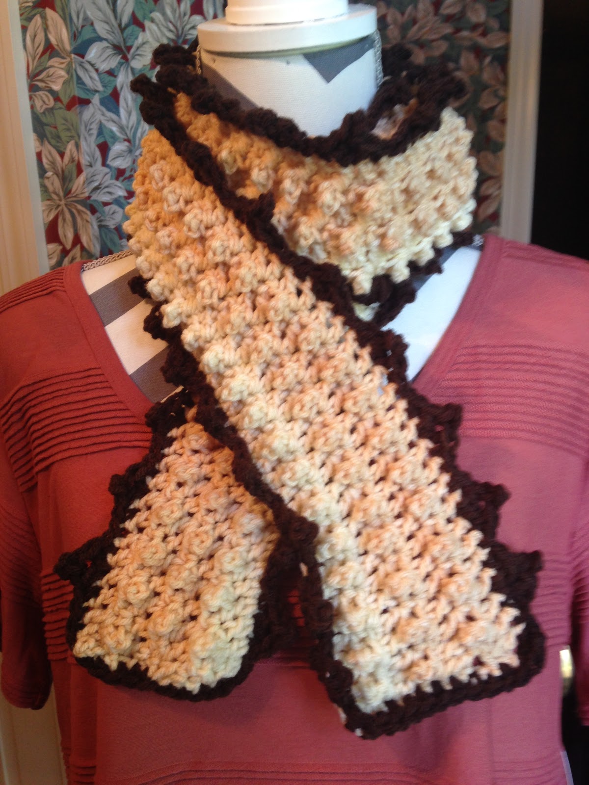 The Perfect Stitch...: Triple Loop Scarf