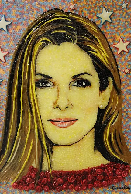 Celebrity Candy Portraits : Made Out of Sweet Candy | Most Unbelievable ...