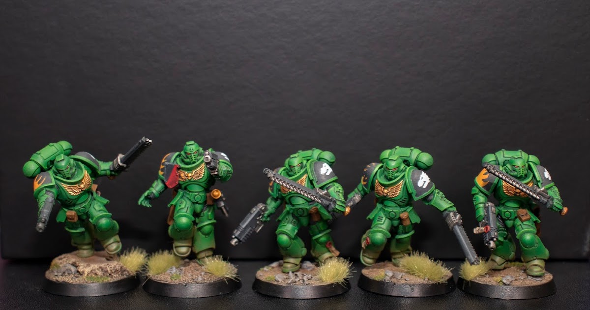 Salamanders Assault Intercessor Squad