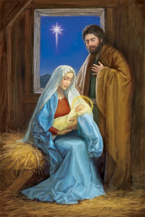 Daniel Rodgers: Nativity paintings