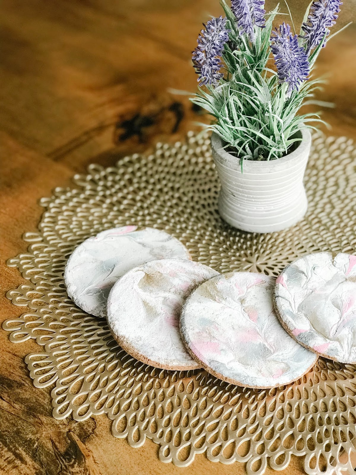 DIY Marble Coasters | SIMPLY SUPPA