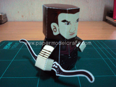papermodel2u by Petchpaper: Free Paper Model :: The Avengers :: Hawkeye