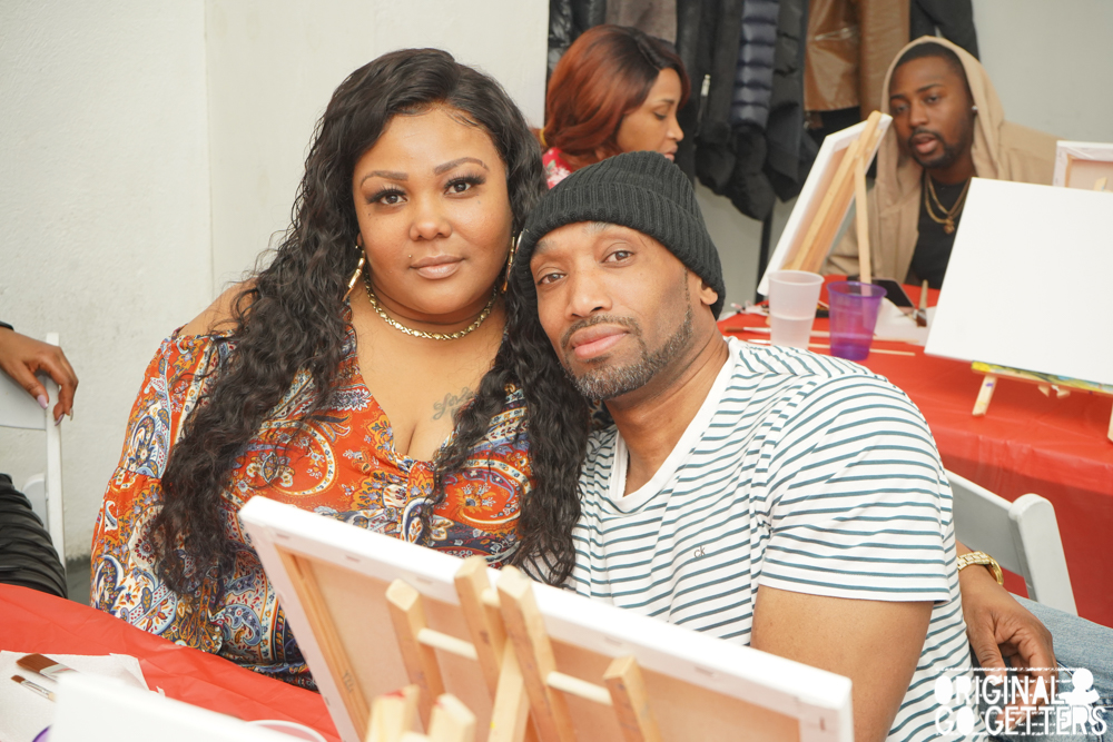 OriginalGoGetters: Paint sip and vibe 2-14-2021