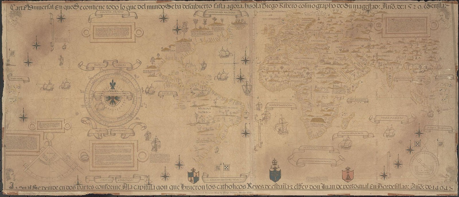 Macau Antigo: O Mapa de Diogo Ribeiro: 1527