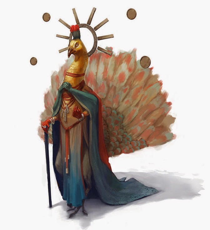 From the Sorcerer's Skull: Azurthite Bestiary: Aarakocra & Azer