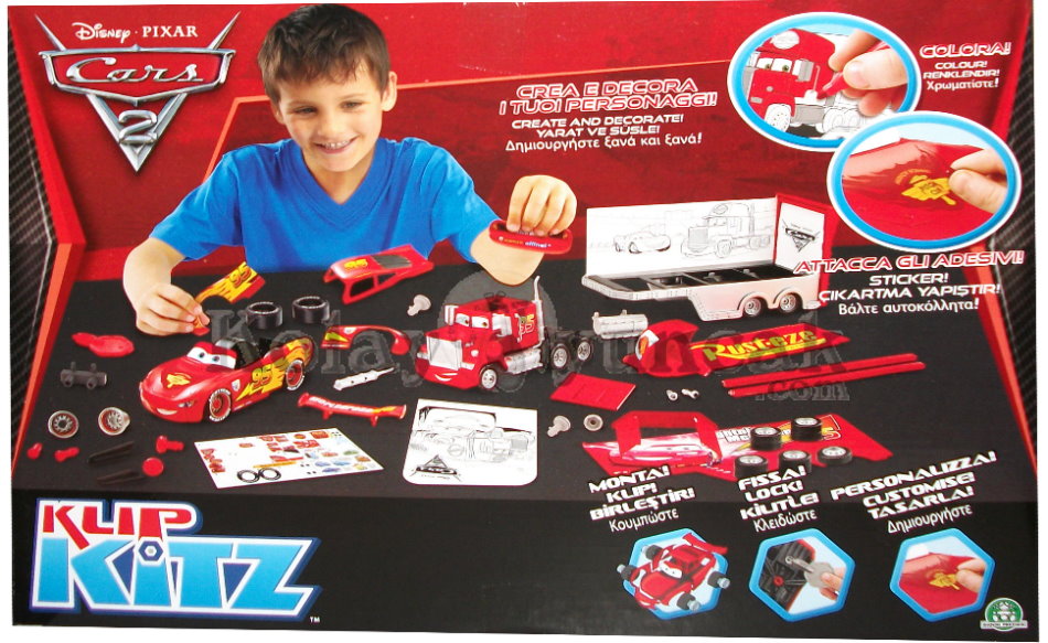 Blog Sitesidir Cars 2 Klip Kitz Deluxe Set