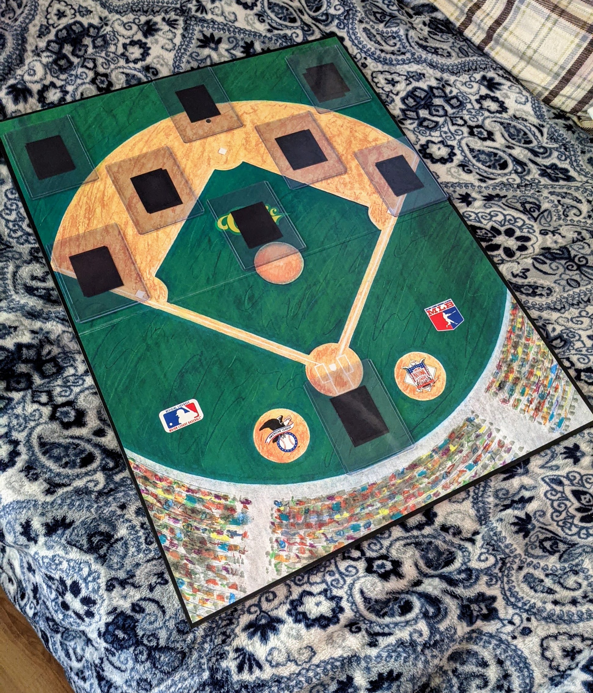 Baseball Card Breakdown: Gettin' crafty: Repurposed Classic gameboard ...