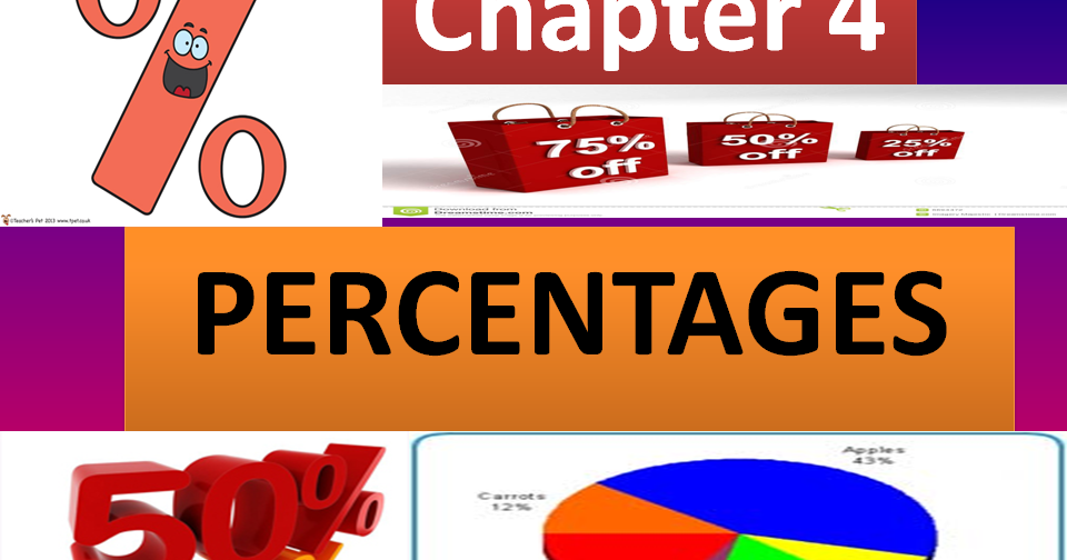Math 8: chapter 4 percentages