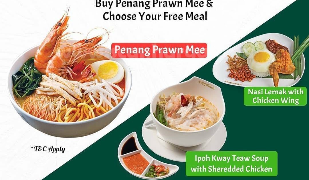 PAPA RICH Promo Buy 1 Get 1 Free only 58K | scanharga