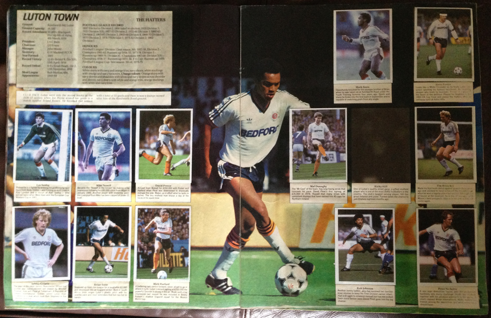 Stick With Soccer - Daily Mirror Sticker Album 1986-87 ~ The Football Attic