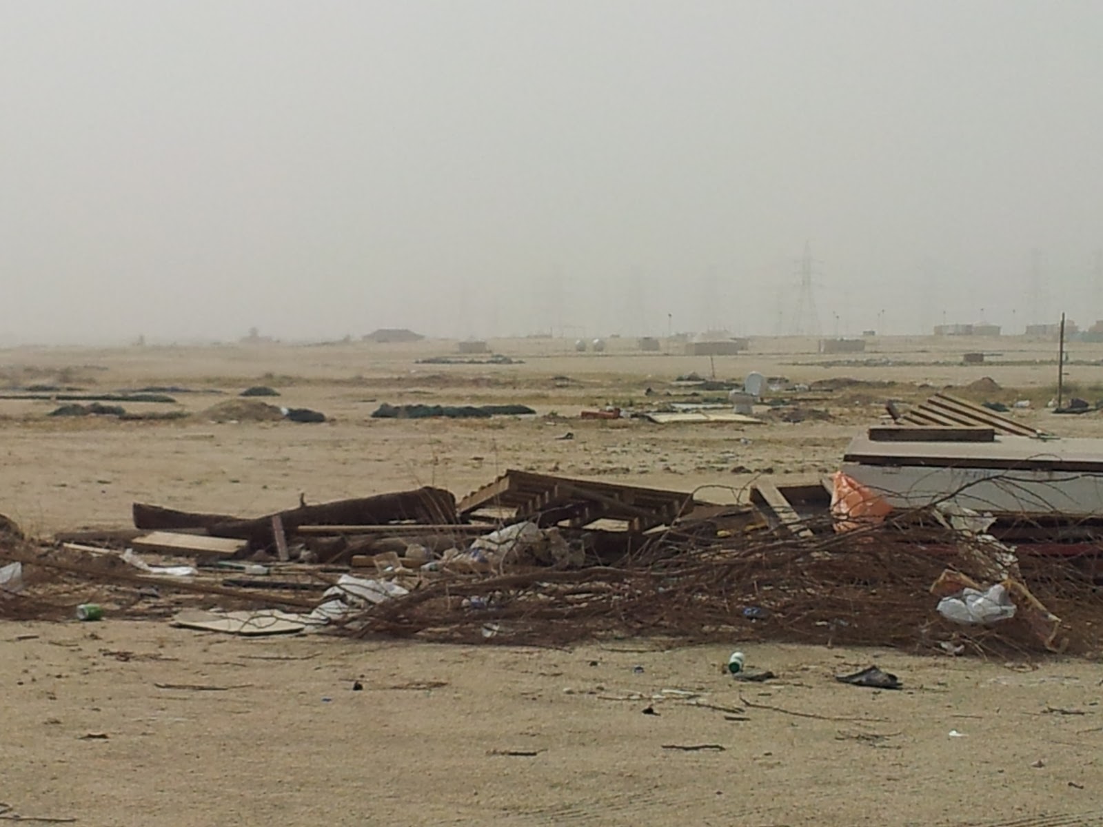 Life in Kuwait Blog: A desert Destroyed