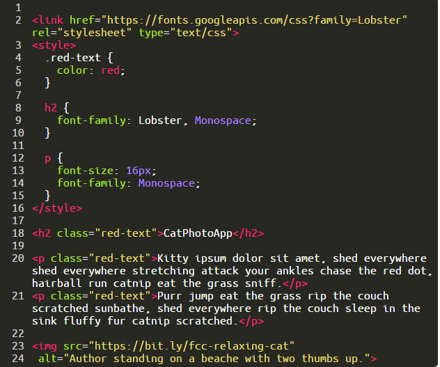 Belajar Membuat Web dengan Freecodecamp (Bagian 2- HTML5 & CSS)