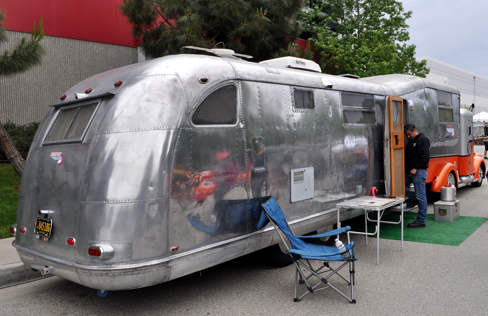 Just A Car Guy: Most impressive hot rod truck and trailer I've seen in ...