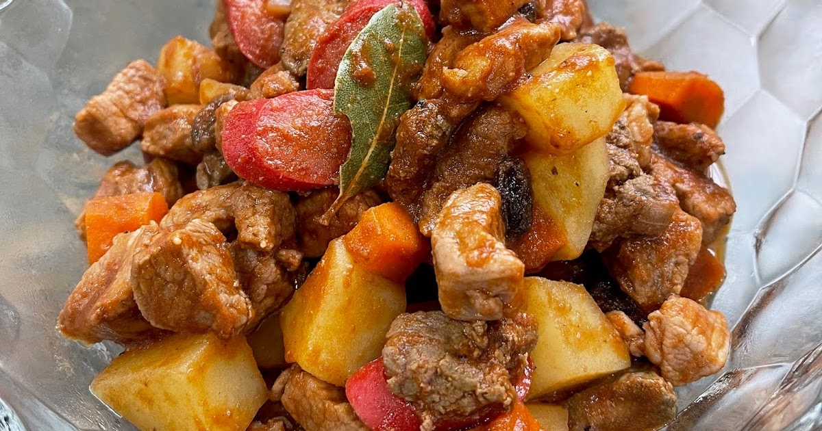 Beyond-my-thoughts: Filipino-style Menudo