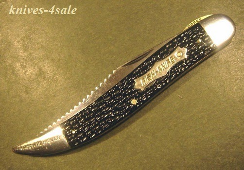 knives-4sale: Vintage Kent NY City USA Locking Blade Fish Knife