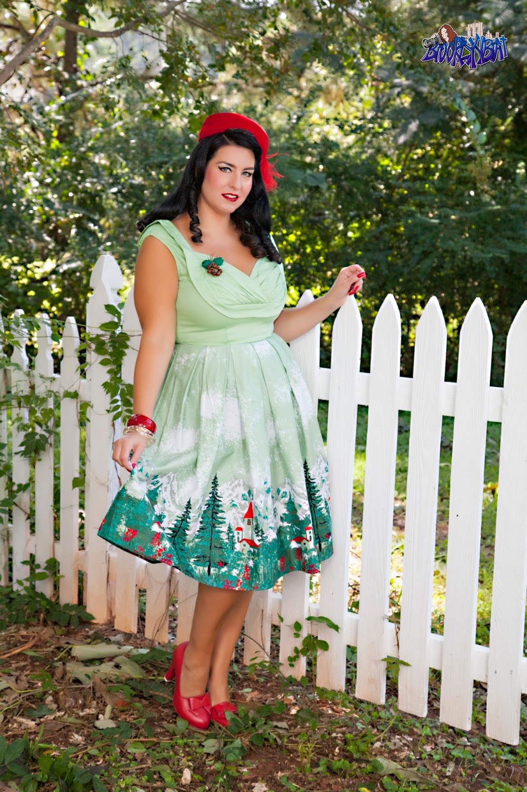 Buttercream Bettie Pinup Model: Red Dolly Vintage