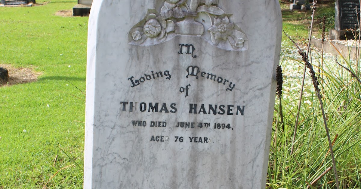 In Loving Memory of Thomas Hansen