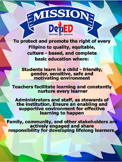 DEPED Mission. Vision. Core Values - Gurong Hero