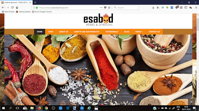 Esabod Global News Realpage: ESABOD HERBS AND ROOT FOR SPIRITUAL CLEANSING