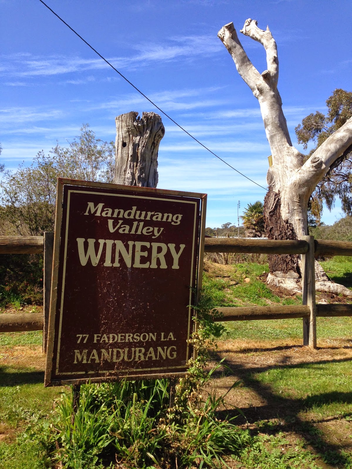 Sight-seeing at Bendigo: Mandurang Valley Winery Part 6 - Chik's Crib