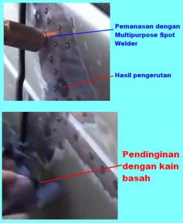 Metode Perbaikan Bodi dengan Pengerutan Panel (Shrinking)