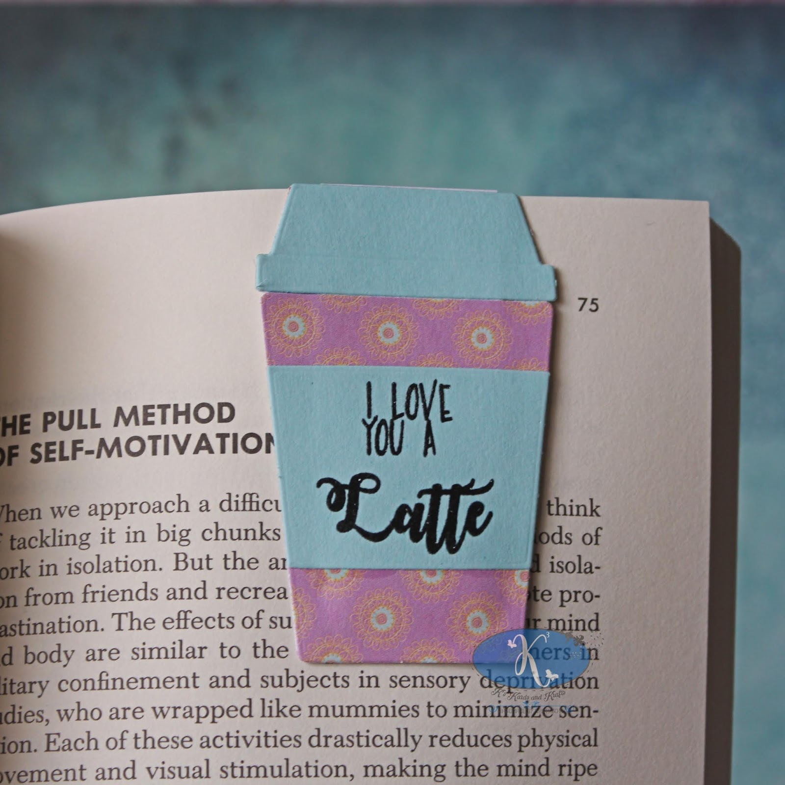 Love You A Latte - Magnetic Bookmark