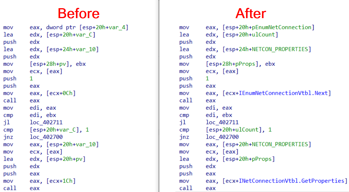COM-Code-Helper - Two IDAPython Scripts Help You To Reconstruct ... COM-Code-Helper - Two IDAPython Scripts Help You To Reconstruct ...