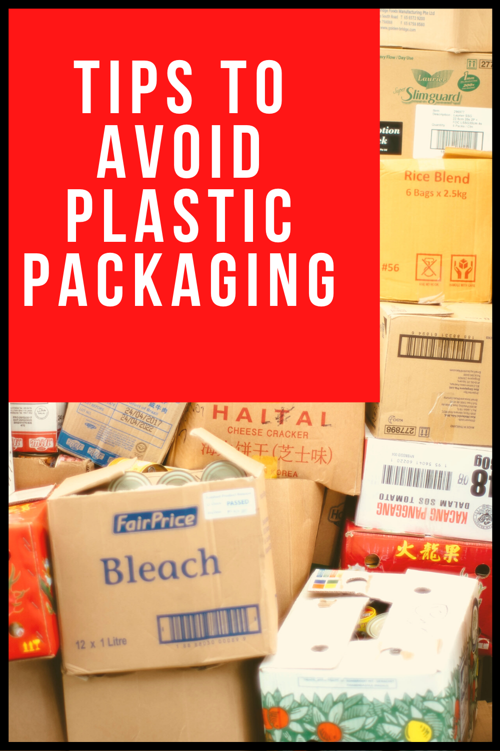 Tips To Help You Avoid Using Plastic Packaging - Whimsical Mumblings
