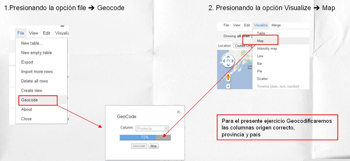 Geotics: Tutorial de Geocodificación de puntos de una tabla de excel en ...