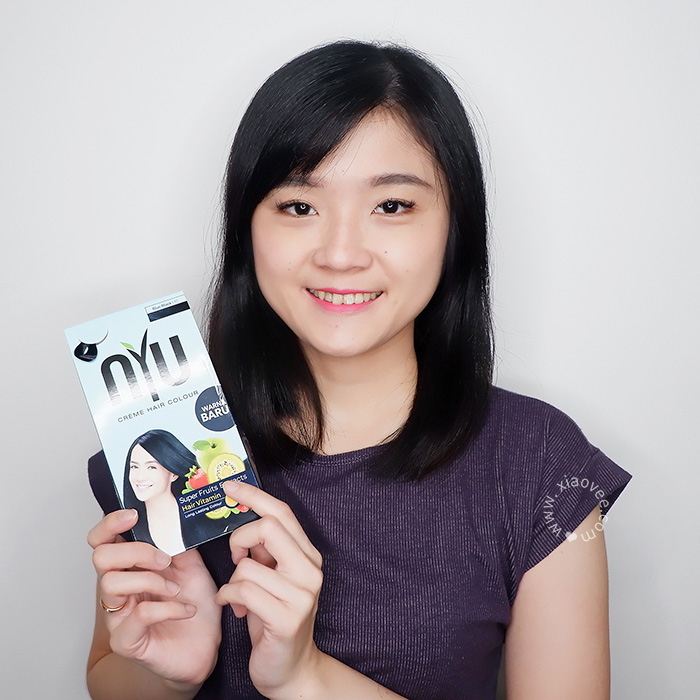 Xiao Vee: Indonesian Beauty Blogger: NYU Hair Color - Black Blue [review]
