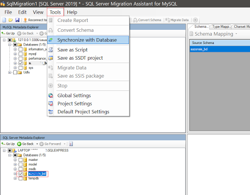 Migrar una Base de Datos de MySQL a SQL Server ~ {DAED_CODER}