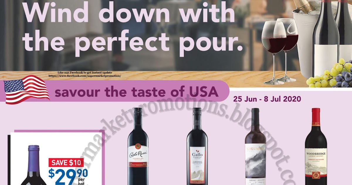 NTUC FairPrice Wines Promotion 25 June - 08 July 2020 ~ Supermarket ...