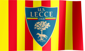 US Lecce Fan Flag (GIF) - All Waving Flags