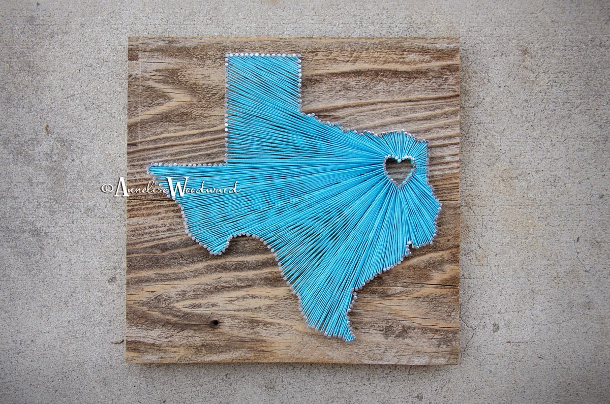Annelise Woodward | Photography: State String Art - Custom Orders!