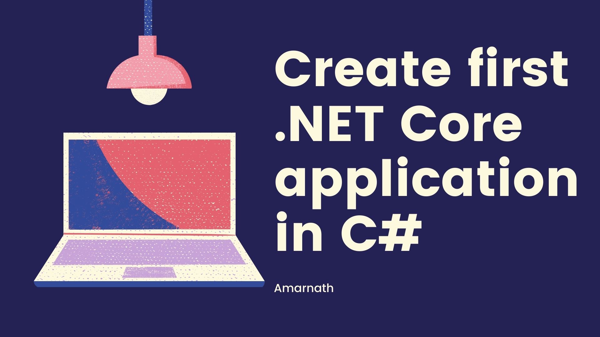 Create .NET Core application in C#