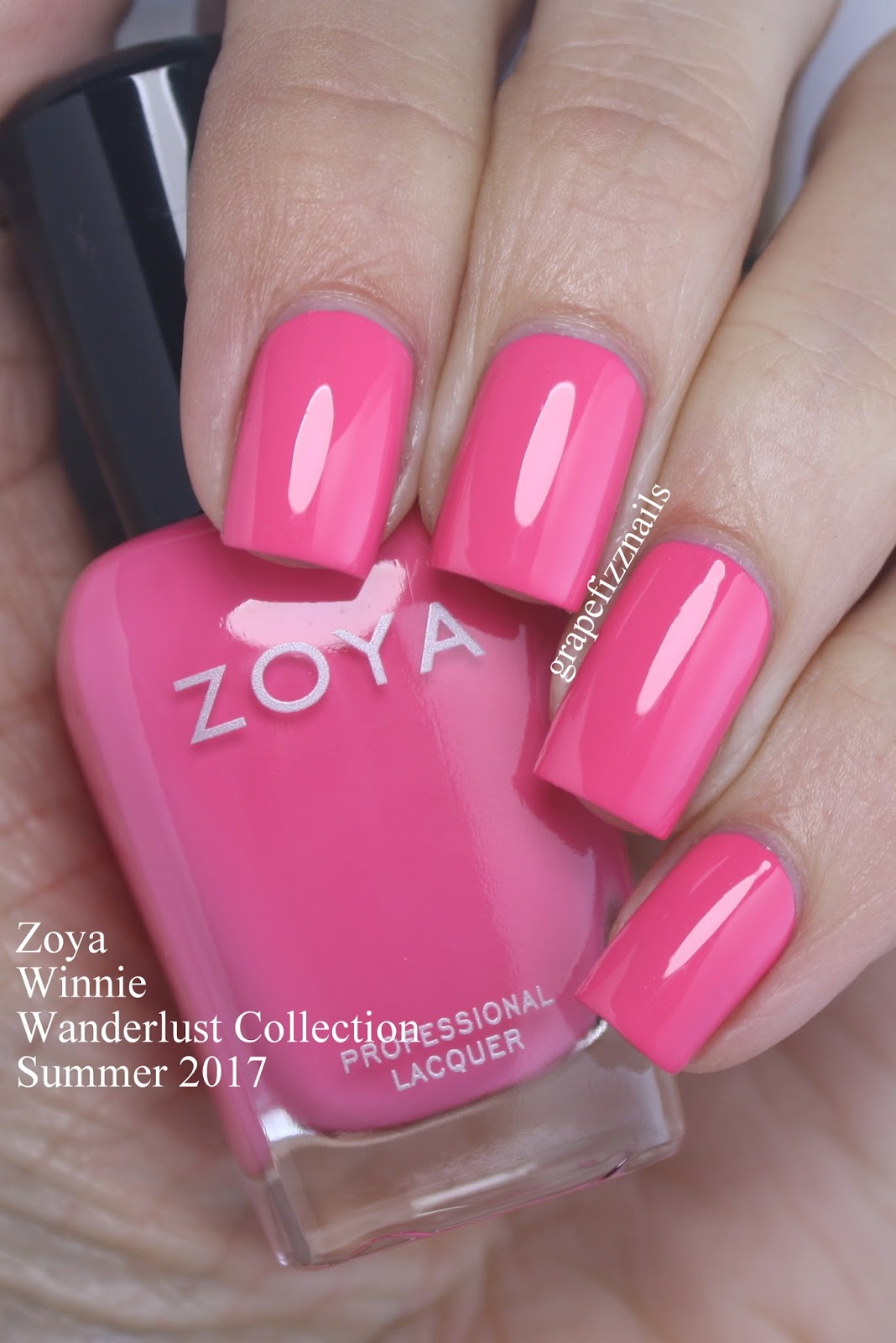 Grape Fizz Nails: Zoya Wanderlust Collection, Summer 2017