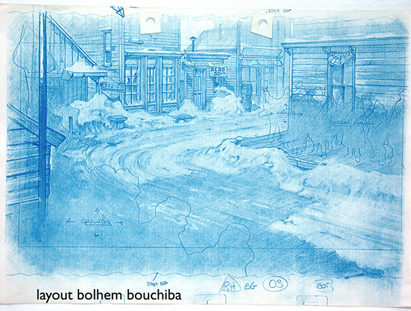 moving animation backgrounds: Balto (1995) - Background Layouts