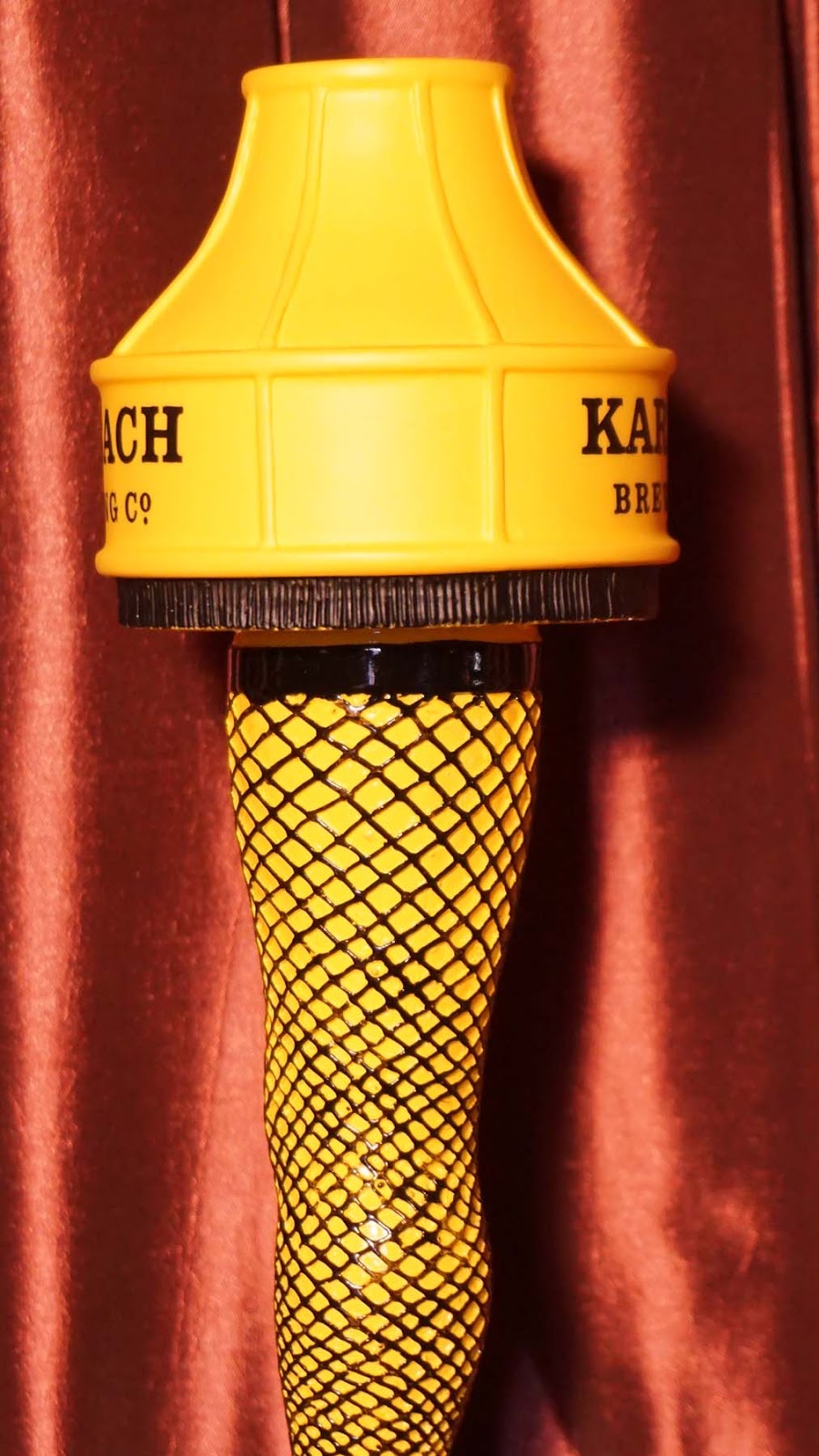 Tap Handle #725: Karbach (Anheuser-Busch) - Yule Shoot Your Eye Out Red Ale