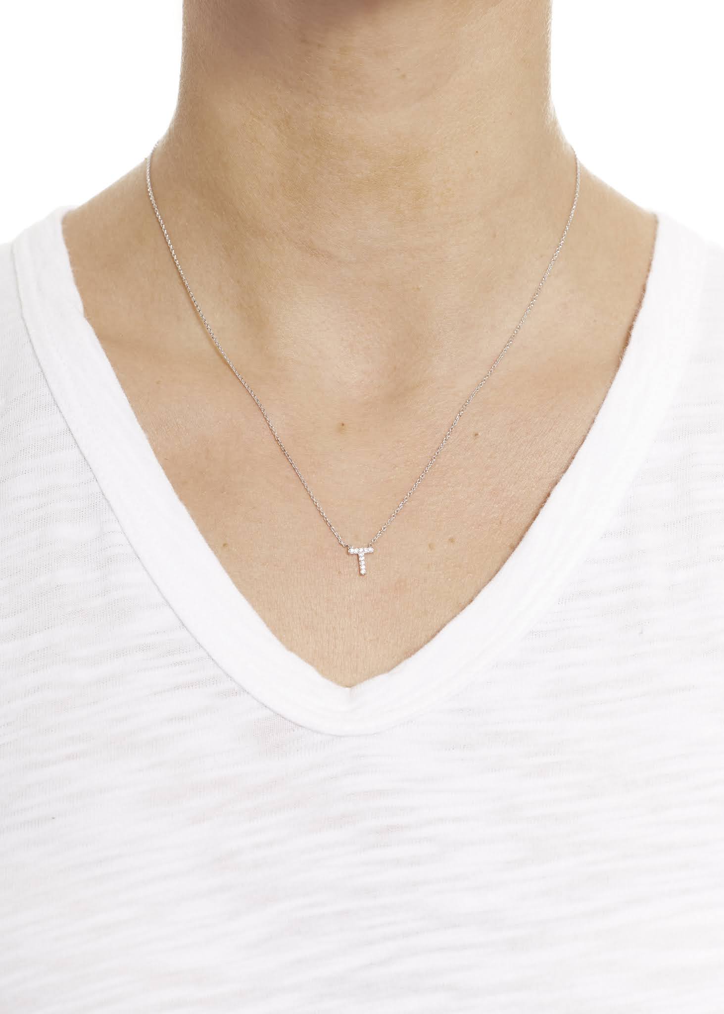 Letter T Necklace ~ Thankyou Letter