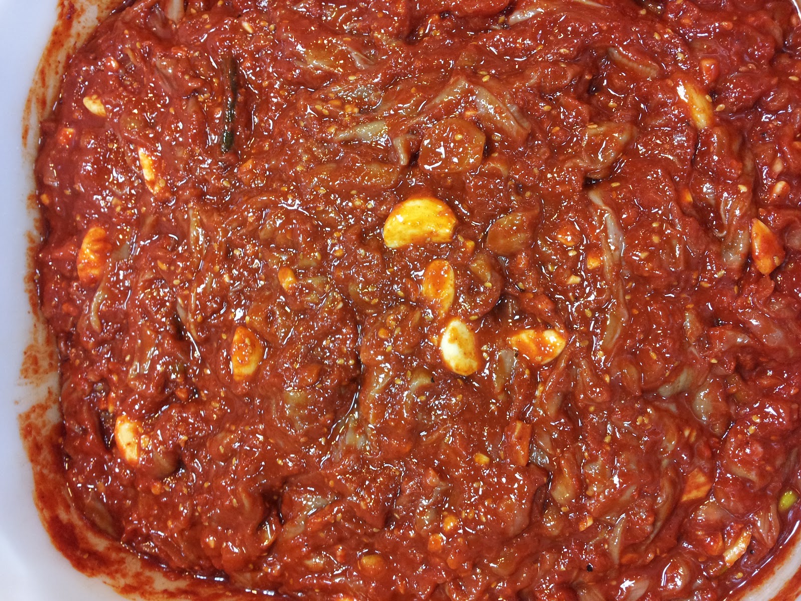 Kimchi House: "Jeotgal"( salted seafood)/젓갈/醃渍海鲜