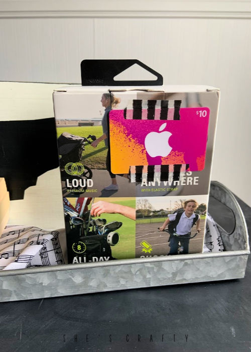 She's Crafty: Tips for putting together a Music Themed Gift Basket