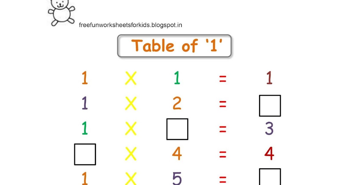 Free Fun Worksheets For Kids: Free Printable Fun Maths Worksheets for ...