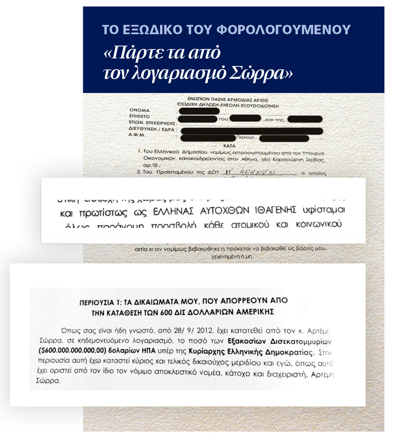 Το εξώδικο με το οποίο ο οπαδός του Αρτέμη Σώρρα και κατά δήλωσή του ...