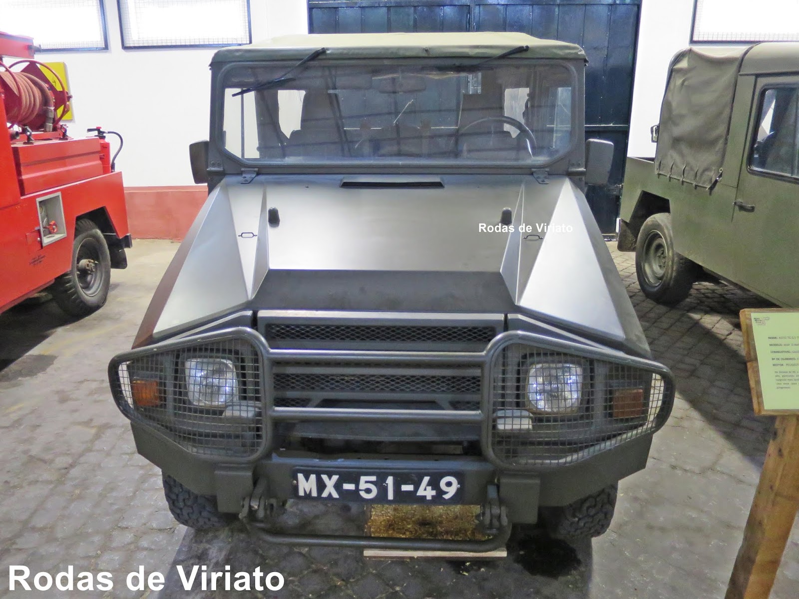 Jipe UMM Alter - Museu Militar de Elvas